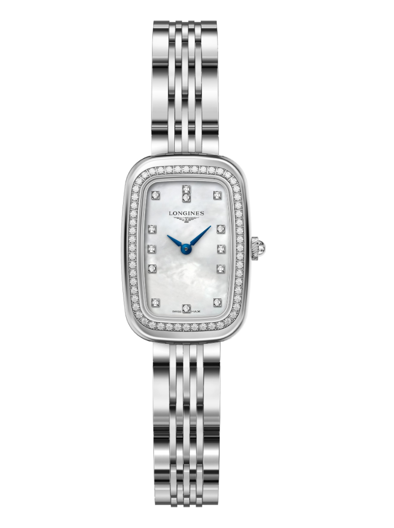 Longines Equestrian 73 Diamonds, 60 Diamond Bezel, Mother of Pearl Dia ...